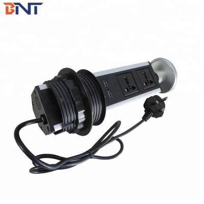 BNT furniture pop up multimedia connector with usb  charging for kitchen  furniture power data jack