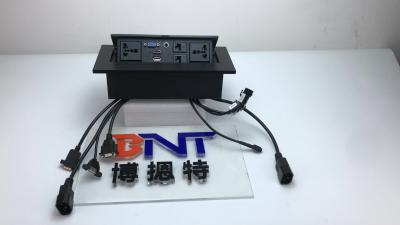 China BNT office table hidden electrical sockets pop up desktop grommet power socket for sale