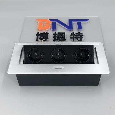 China for multifunctional office furniture desktop pop up socket box for sale