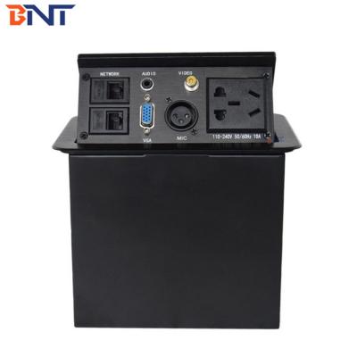 China conference power data solution hydraulic pop up table electrical socket box for sale