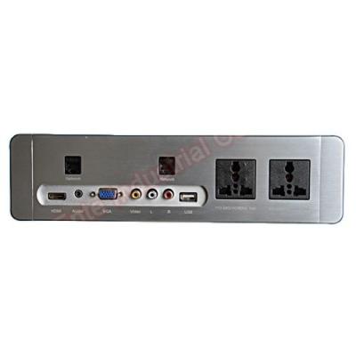 China Multi-functional Wall Mount Media Hub Socket for Hotel TV AV Solutions for sale