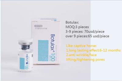 China korea popular botulinum toxin type A 100U Botulax and Meditoxin for sale