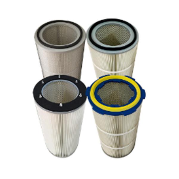 Quality Cylindrical Stainless Steel Cartridge Air Filter for Energy Mining Industry for sale