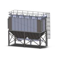 China Graphic Customization Accepted Industrial Bag Filter Air Filter for Improved Cement for sale