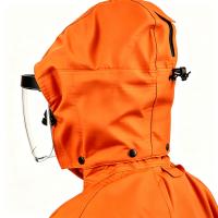 China Hooded Protection Jacket Lightweight Work Safety Jacket Impact Resistant for sale