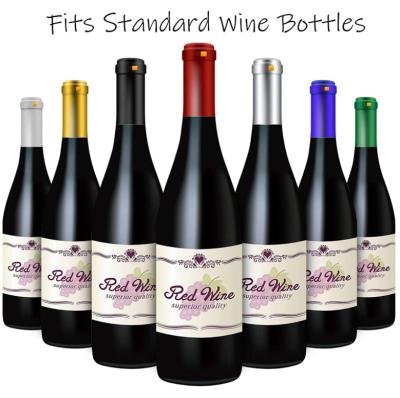 Cina Tappo di bottiglia di vino Rimborso confezione manica trasparente PVC Capsule Rimborso termico in vendita