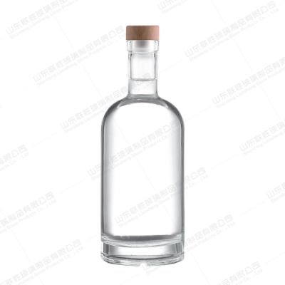 Cina Dimensioni personalizzate Acceptate bottiglie di vetro di whisky per bottiglie di vino di vetro grande in vendita