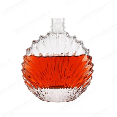 Cina Chiare più popolare stile gin bianco vino liquore brandy bottiglie di vetro con tappo di gomma in vendita