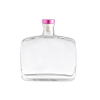 China Rectangular Phoenix Glass Bottle The Ideal Choice for Beverage Packaging in Industry for sale