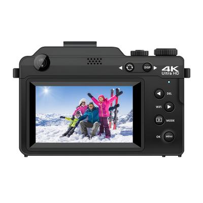 China 4K Vlog Photo Digital Camera Camcorder 56MP 3'' IPS Screen WiFi Digital Camera Recorder  for YouTube Vlogging for sale