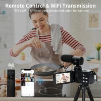 China Full Hd  Video Cameras 4K Handy Camera Bluetooth Professional Digital for sale