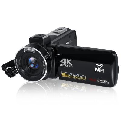 China 4K Video Digital Camera Camcorder 56MP UHD WiFi IR Night Vision Vlogging Camera for YouTube  Touch Screen Camera Recorder for sale