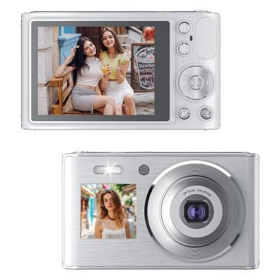 China Brand New CMOS Dual Screen Mirrorless Camera 7.1x-16x Optical Zoom 4K Video Face Detection Image Stabilization Compact Design for sale