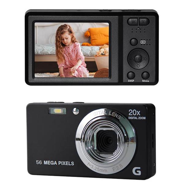 Quality Factory Wholesale HD 4K 56MP Digital Camera Photo+Video Recording Vlogging Camera Compact Portable Student Camera for sale