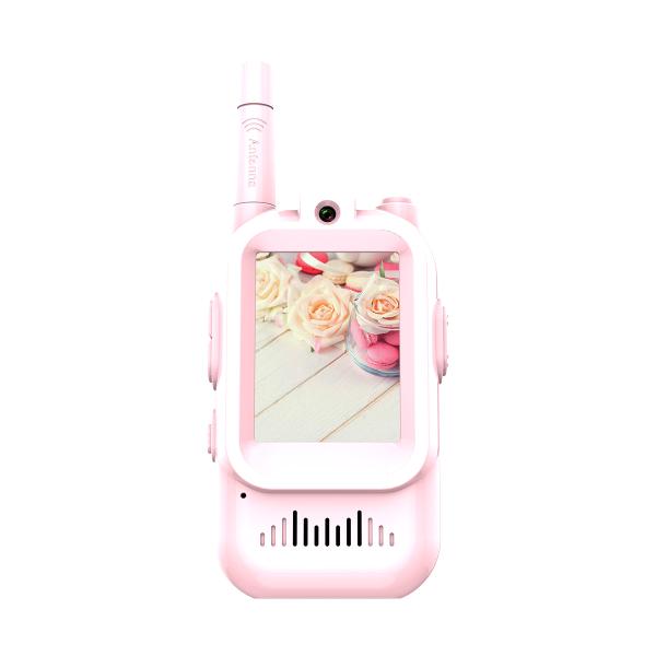 Quality MIni Portable Children Walkie Talkie for Kids 2 Pack in Set with 2 Inch Screen Video Intercom Photo Game Music As Christmas Gift for sale