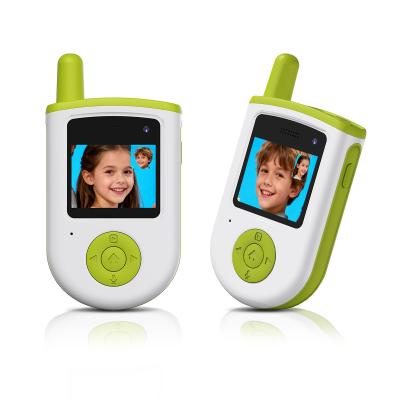 China Portable Children Walkie Talkie for Kids 2 Pack in Set 300 Meters Long Range Video Intercom Photo Video Game Music Gifts for sale