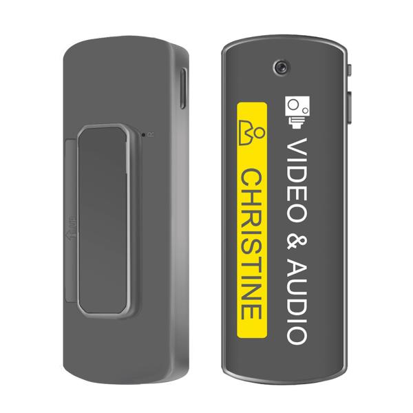 Quality Mini Portable HD 1080P Body Worn Camera with Wifi Streaming Capabilities No Screen Display Camera for sale