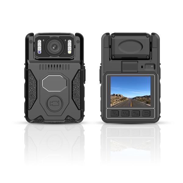 Quality New Arrival Mini HD 1296P Body Worn Camera 2.0 Inch IPS Screen with IR Night Vision and IP66 Waterproof Security Body Camera for sale
