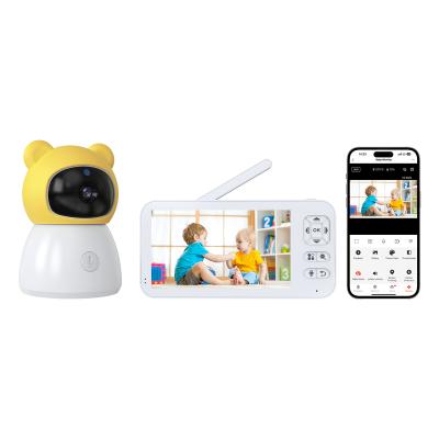 China 2K 3MP Tuya Smart Baby Pet Monitor Home Security Wifi Camera With Infrared Night Vision Motion Detection Two Way Audio Intercom for sale