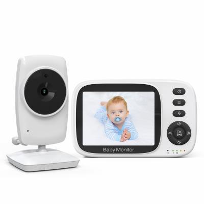 China Hot Sale Baby Monitor Camera 3.2 Inch LCD Screen 2X Zoom 2100mAh Battery Night Vision Two-Way Audio Baby Sleep Monitor for sale