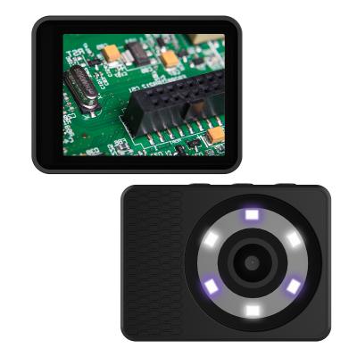 China Wholesale Mini Portable Electronic Microscope Industrial Camera 3X Digital Zoom 2.4 Inch USB-C High Speed Measurement Camera for sale
