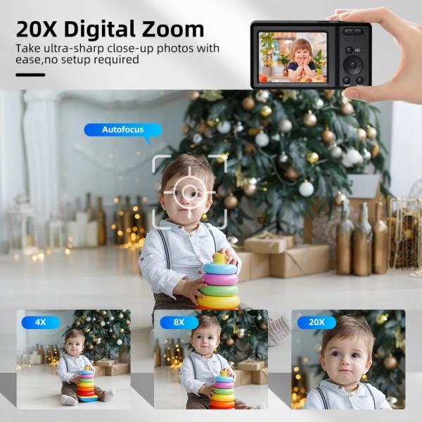 Quality Professional Video Vlogging Handy Camera Bluetooth 4K Digital Camcorder for for sale