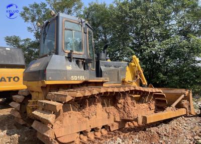China Shantui SD16L Bulldozer Used Heavy Machinery Front Discharge for sale