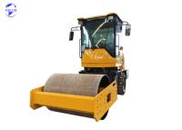 China OEM 4T Diesel Vibration Roller Single Drum Road Compactor 36.8kw Power EPA Certified for sale