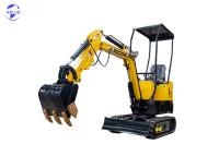 China Keluo HT-10B 1-Ton Mini Excavator with Kubota Engine - 1750mm Digging Depth, 7kW Power for sale