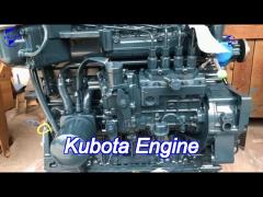 Motor diesel Kubota V3800-T com 82,2 CV 2600 RPM