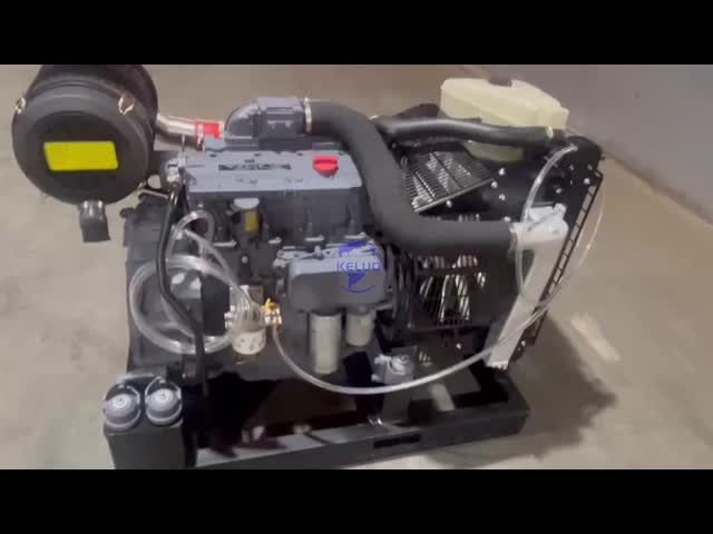 Moteur Deutz allemand BF4M2012C avec turbocompresseur