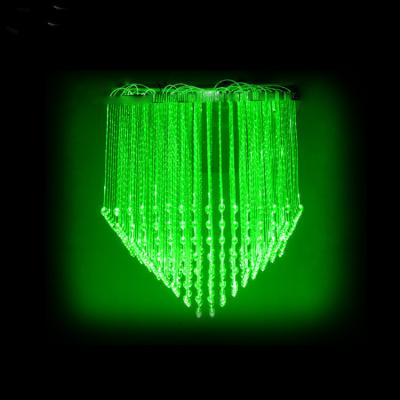 China Small Cone Fiber Optic Light Chandelier 0.6×0.6 Meter for Night Club, Bar, KTV Lighting for sale