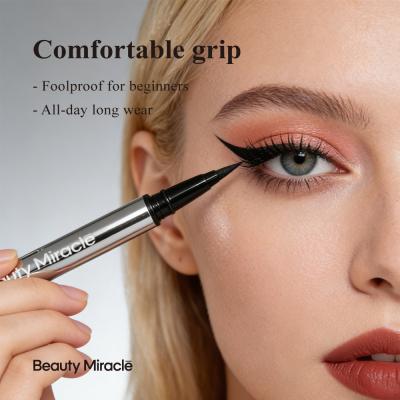 China Factory Direct Sales Long-lasting Waterproof and Smudge-proof Mineral-branded Shimmering Black Scepter Gel Eyeliner for sale