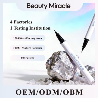 China OEM Natural Black Makeup Eyeliner Pencil Quick-drying Cosmetics Waterproof Long-lasting Color Eyeliner Pen for sale