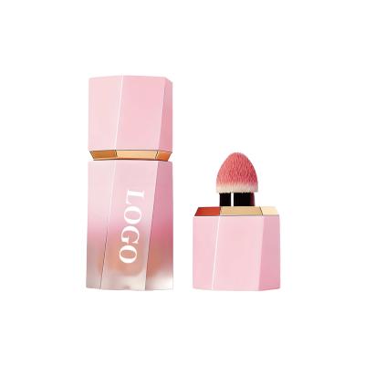 China Wholesale Logo Free Multi Functional Cosmetics Makeup Moisturizing Matte Liquid Blush for sale