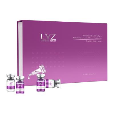 China LYZ Factory Wholesale Anti-Aging Serum Recombinant Collagen Type III Repair for Essence for Home Spa Day Night Whitening Liquid for sale