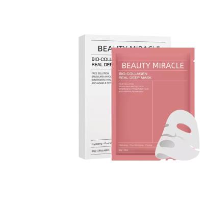 China Exclusive Design Crystal Facial Mask Collagen Hydrolysis Night Mask for Deep Lifting Turns Transparent 40 Minutes Free for sale