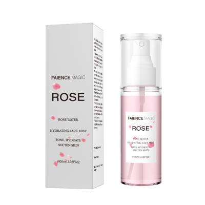China FM  ODM/OEM Rose Water Hydrating Mist with Rose Rugosa Flower Extract Hyaluronic Acid and Organic Collagen for Beauty Salon Use for sale