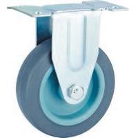 China Fixed Small  TPR caster for light duty shelf or machine, 2