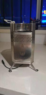 China new designed biomass camping stove with usb fans for sale