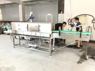China Auto Electric Heat Steam Shrink Tunnel Machine 210pcs/min 50HZ for sale