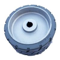 Quality Solid Aerial Lift Tires 12x4 DINGLI SINOBOOM LGMG Aftermarket Scissor Lift Tires for sale