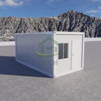 China Galvanized Steel Frame 3x6m Container House Rust Proof Detachable Modular Structure 18m² for sale