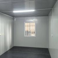 China Galvanized Steel Commercial Container House 3x6m Detachable Flat Pack Building 2.3-3.0mm Frame for sale