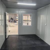 China Galvanized Steel Commercial Container House 3x6m Detachable Flat Pack Building 2.3-3.0mm Frame for sale