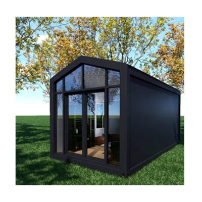 China Modern A Shape Detachable Container House  With Panoramic Glass Walls / Luxury Interior for sale