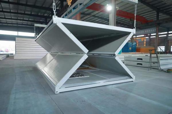 Quality Flat Pack 20ft Foldable Container House Modern Portable Tiny Home Building for sale