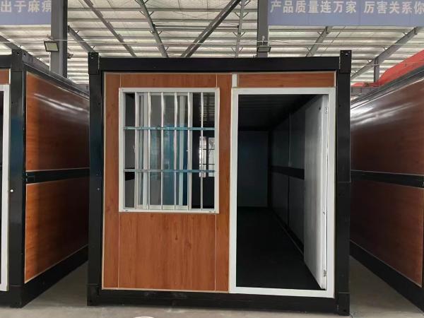 Quality Flat Pack 20ft Foldable Container House Modern Portable Tiny Home Building for sale