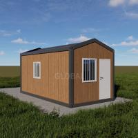 China Expandable A Shape Prefab House 18m2 Seismic Resistant Fast Assembly Container Home for sale