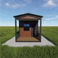 China Expandable A Shape Prefab House 18m2 Seismic Resistant Fast Assembly Container Home for sale